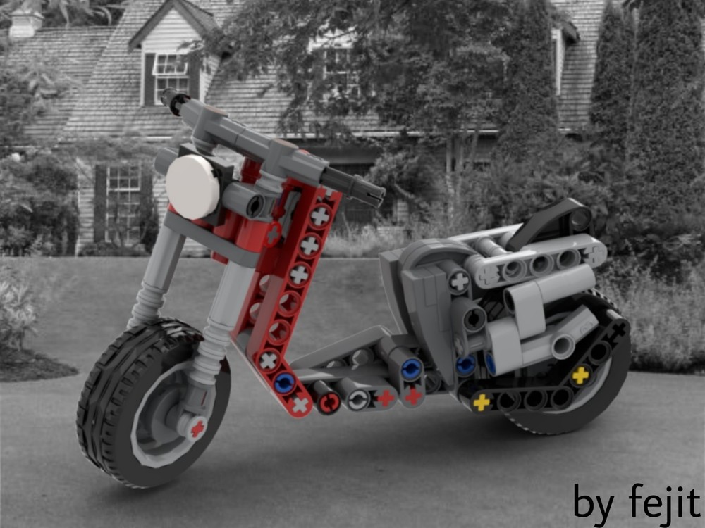 LEGO MOC Scooter 42132 By Old Fejit Rebrickable Build With LEGO