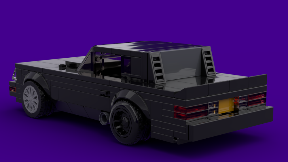 Lego Moc Buick Grand National By Artifice Rebrickable Build With Lego