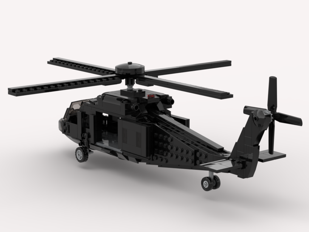 Lego Moc Uh 60 Blackhawk By Somerslego Rebrickable Build With Lego