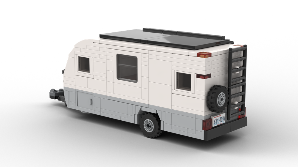 LEGO MOC 20ft Camper Trailer by Yellow.LXF | Rebrickable - Build with LEGO
