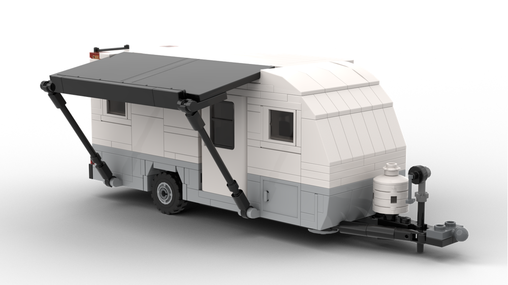 LEGO MOC 20ft Camper Trailer by Yellow.LXF | Rebrickable - Build with LEGO