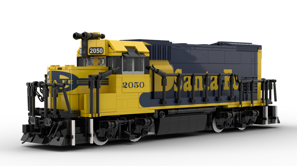 LEGO MOC Santa Fe GP15-1 by Yellow.LXF | Rebrickable - Build with LEGO