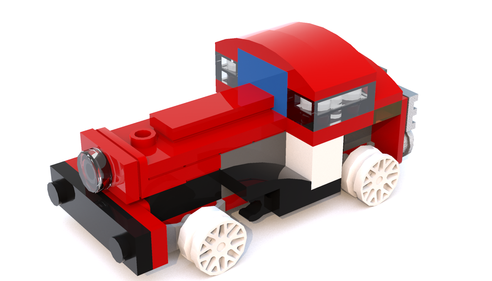 LEGO MOC 31055 - M43 Yard locomotive by BriXperiMent | Rebrickable - Build with LEGO