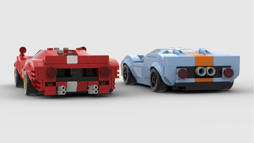 LEGO MOC Ford GT40 Mk1 by BrycCars | Rebrickable - Build with LEGO