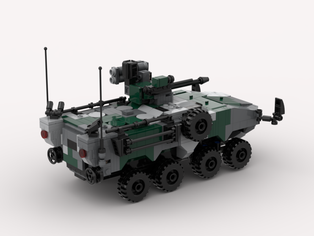 Lego Moc Marine Personnel Carrier By Somerslego Rebrickable Build
