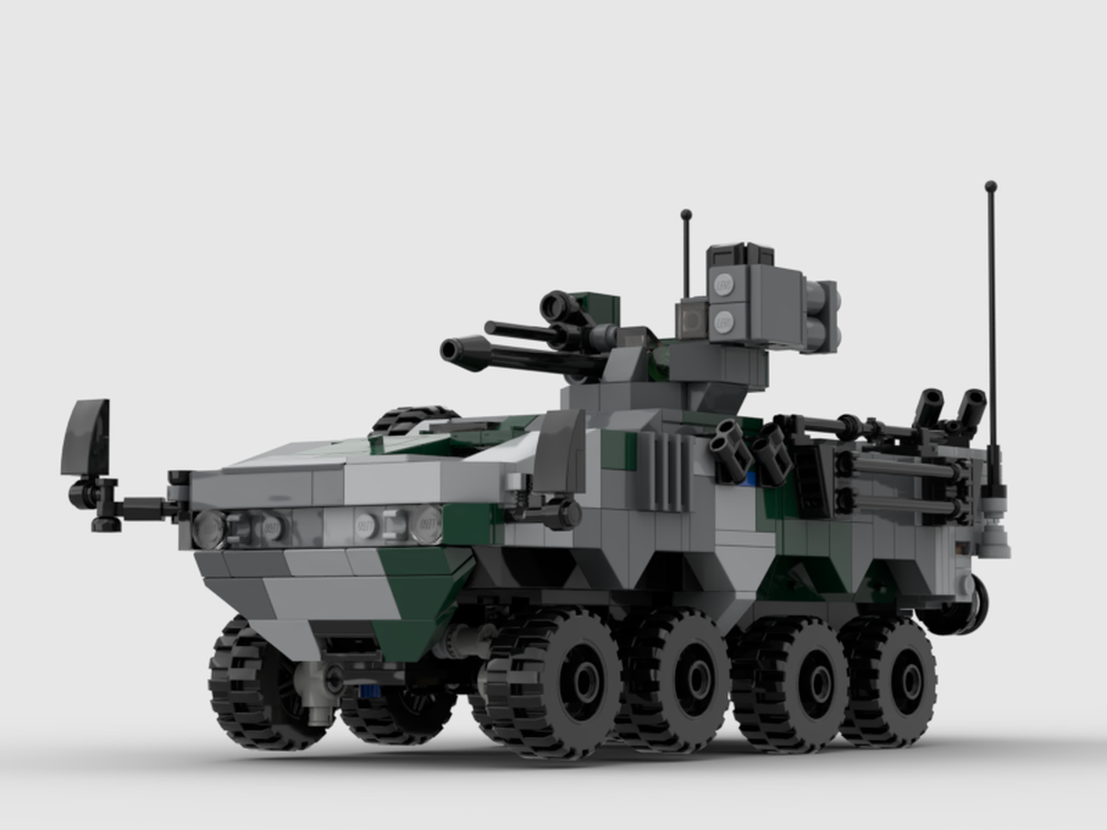 Lego Moc Marine Personnel Carrier By Somerslego Rebrickable Build