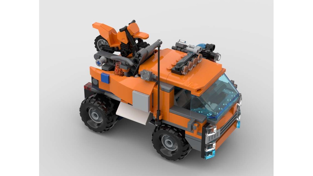 LEGO MOC Arctic 4X4 (60194 Alternate Build) by doppiopug | Rebrickable ...
