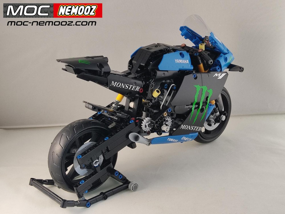 LEGO MOC YAMAHA MotoGp by MOC NEMOOZ | Rebrickable - Build with LEGO