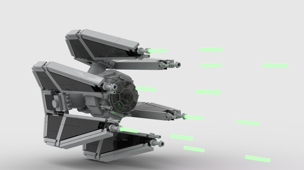 LEGO MOC Midi TIE Defender by BroLabs729 | Rebrickable - Build with LEGO