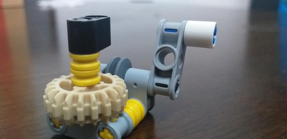 LEGO MOC Technic Basics 1: Worm Gear by noob3689 | Rebrickable - Build ...