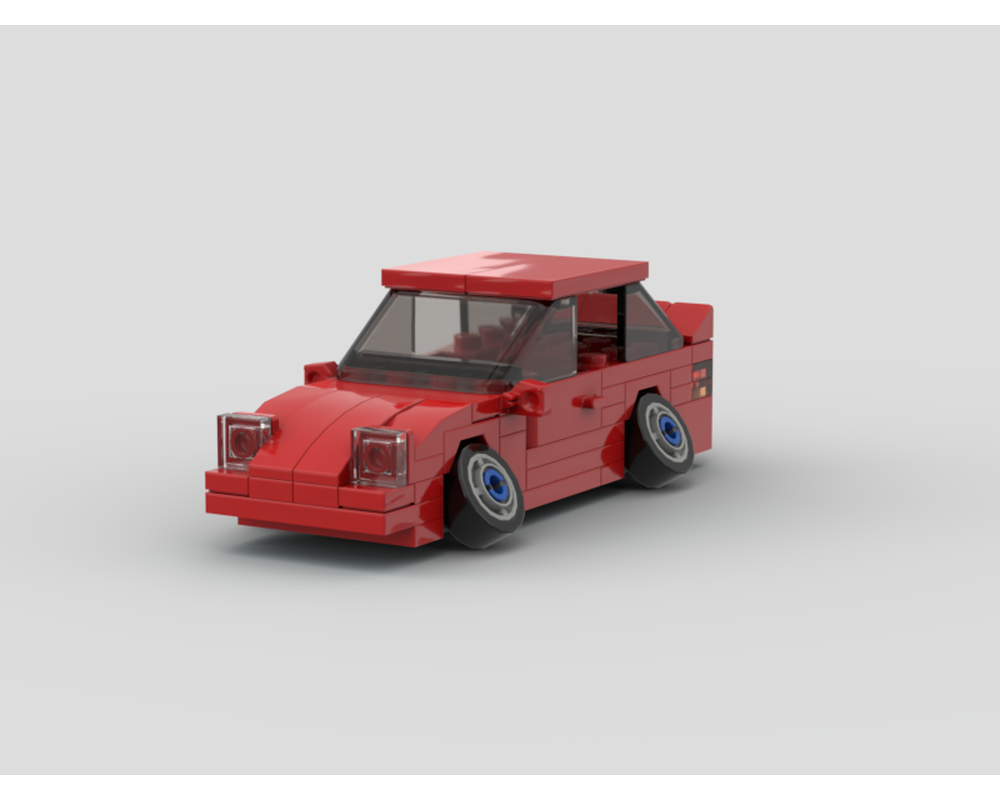 LEGO MOC nissan 180sx/s13 v2 by Nomin_207 | Rebrickable - Build with LEGO