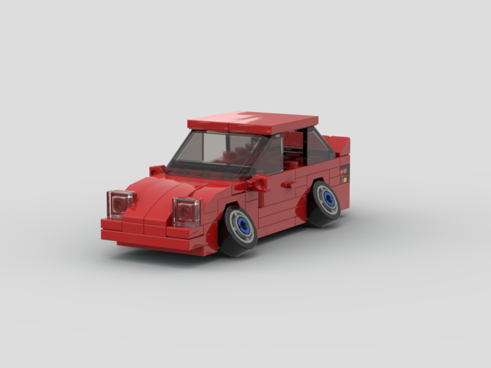 LEGO MOC nissan 180sx/s13 v2 by Nomin_207 | Rebrickable - Build with LEGO