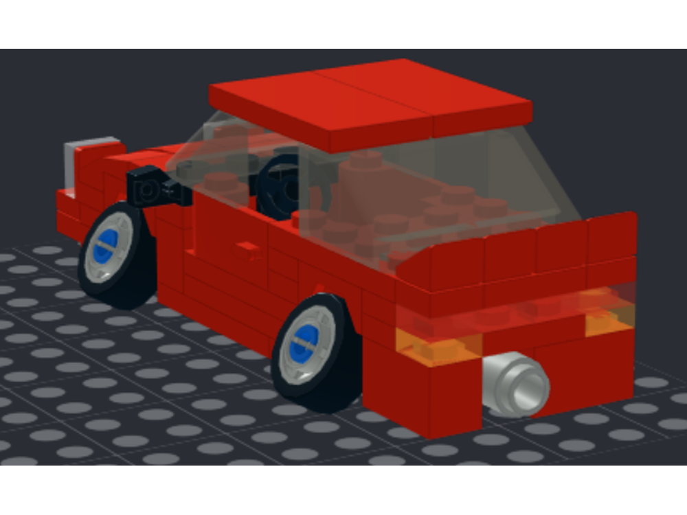 LEGO MOC nissan 180sx/s13 v2 by Nomin_207 | Rebrickable - Build with LEGO