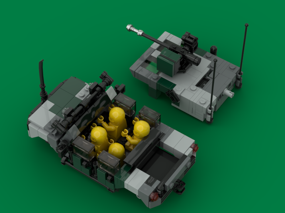 Lego Moc Bullpup Acv By Somerslego Rebrickable Build With Lego