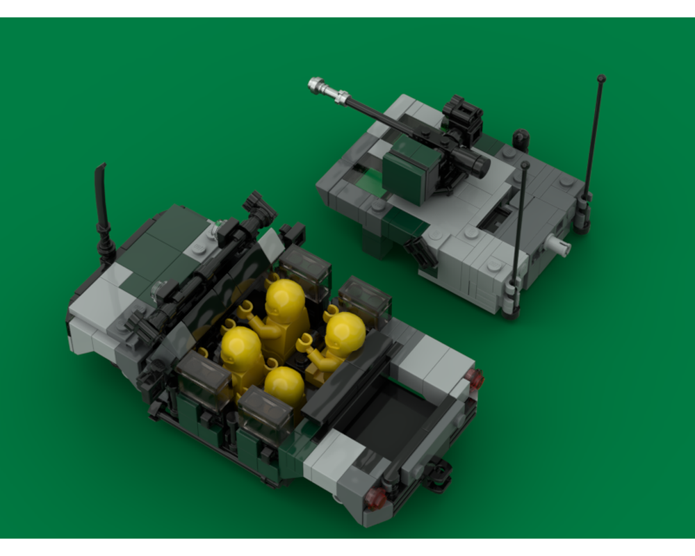 LEGO MOC Bullpup ACV by Somerslego | Rebrickable - Build with LEGO