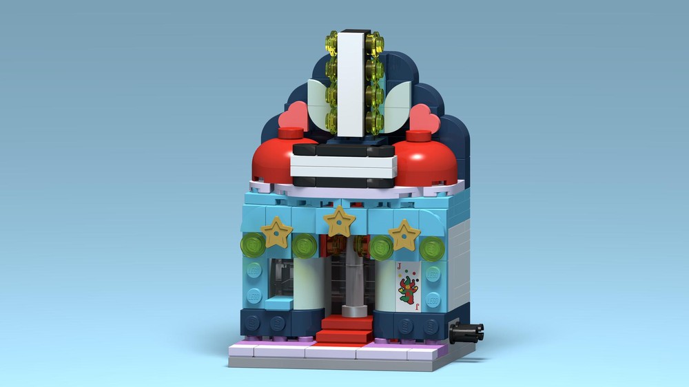 LEGO MOC Heartlake Theater Mini Modular by mattking4 | Rebrickable ...
