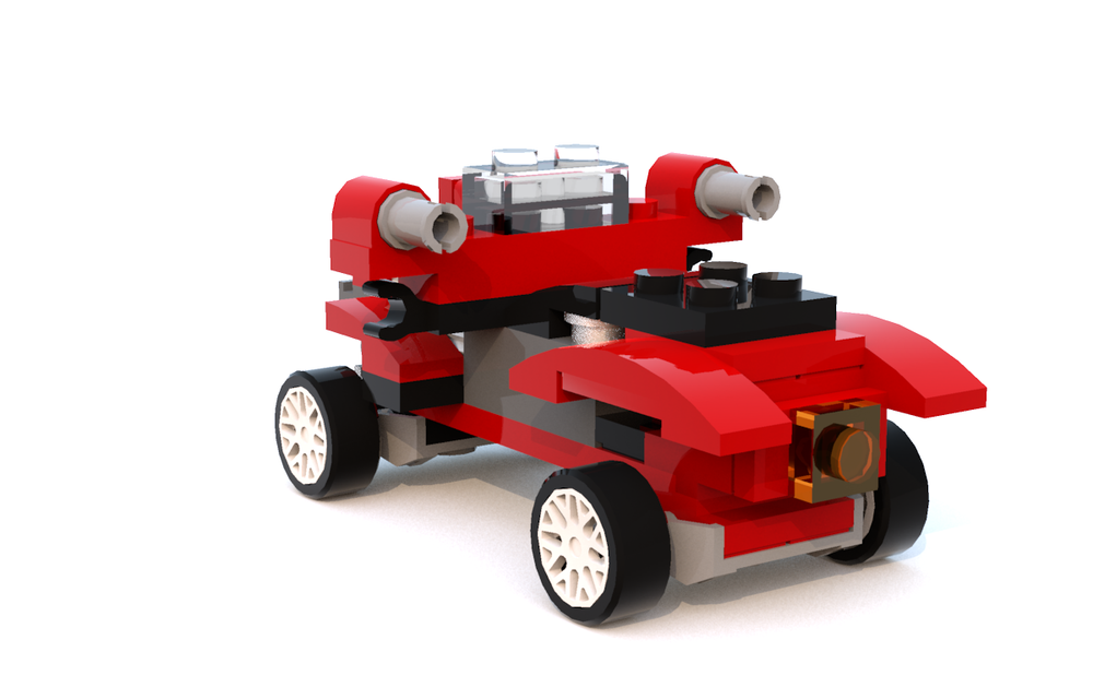 LEGO MOC 31055 - Quad bike by BriXperiMent | Rebrickable - Build with LEGO