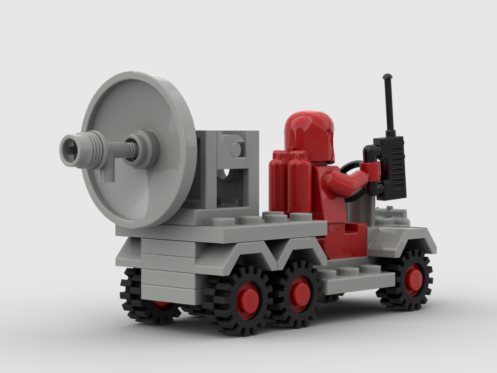 LEGO MOC Radar Truck XL by paalrise | Rebrickable - Build with LEGO