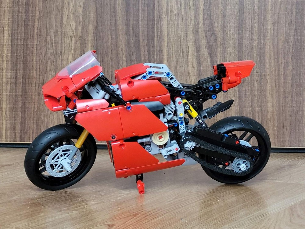 Lego Moc Ducati 42107 Side Stand Kickstand Mod By Atros Rebrickable