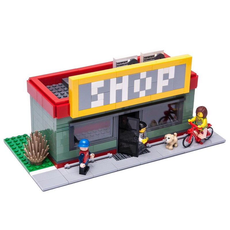 LEGO MOC City mini shop by Keep On Bricking | Rebrickable - Build with LEGO