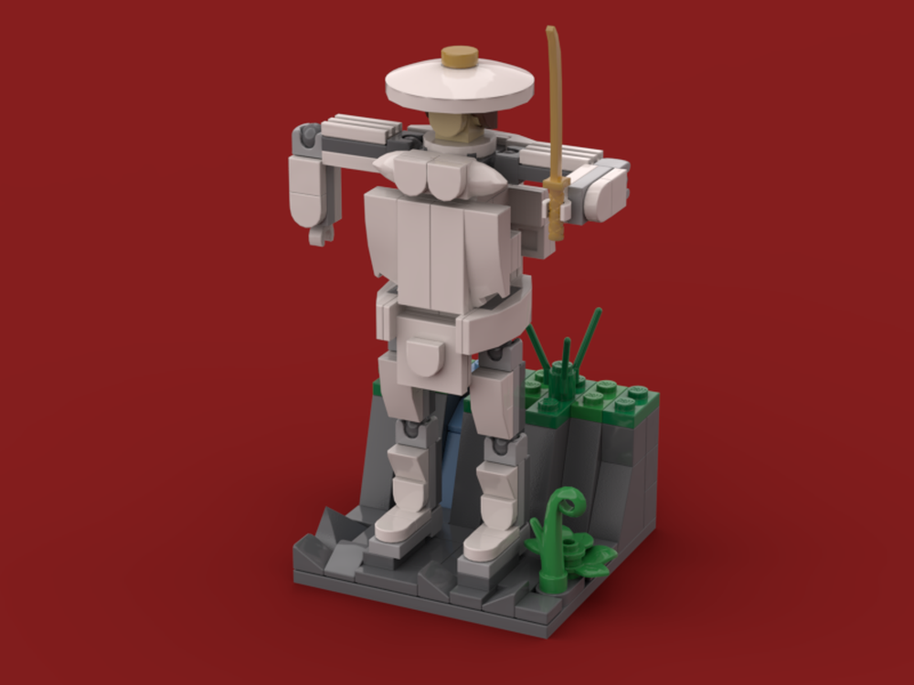 LEGO MOC The Samurai by Gsabey08 | Rebrickable - Build with LEGO