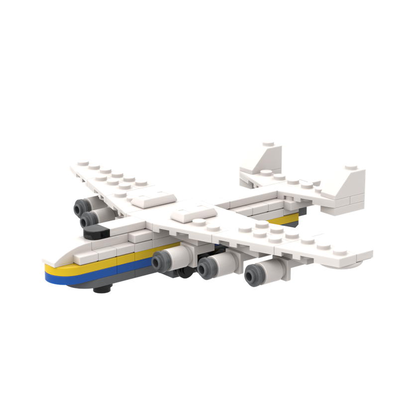 LEGO MOC AN-225 by rad0lf | Rebrickable - Build with LEGO