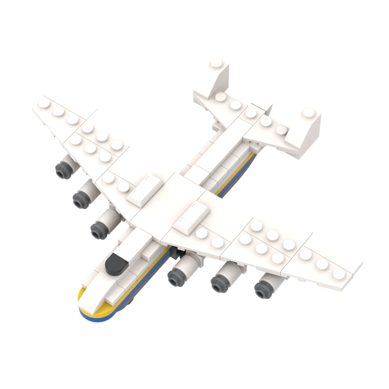 LEGO MOC AN-225 by rad0lf | Rebrickable - Build with LEGO