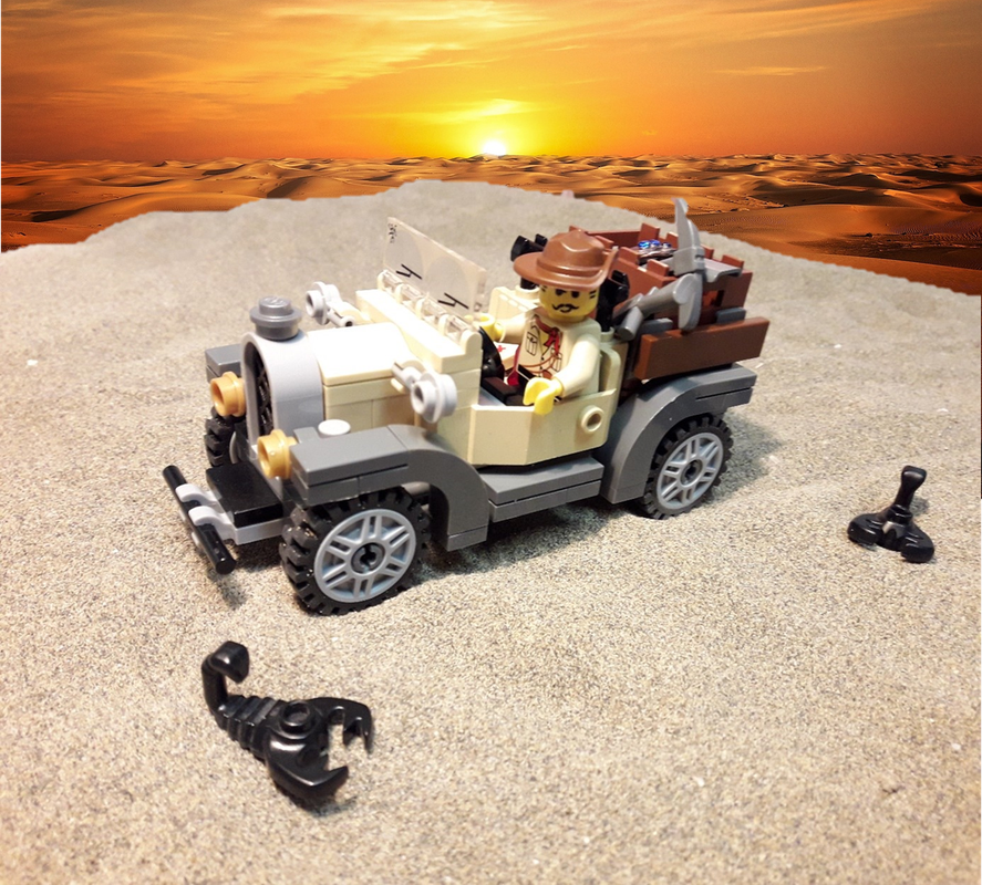 LEGO MOC Johnny Thunder Scorpion Tracker new Version by Brick Forge ...