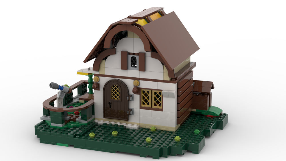 LEGO MOC The red riding hood's chalet by Niouls | Rebrickable - Build ...