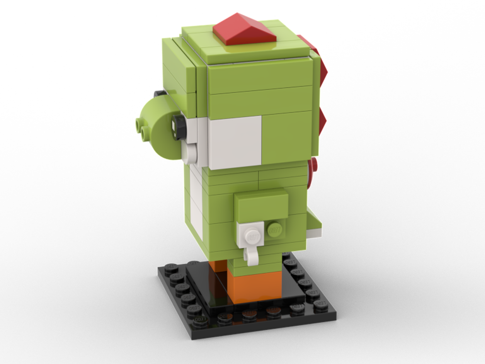 LEGO MOC Yoshi Brickheadz by OnOffL | Rebrickable - Build with LEGO