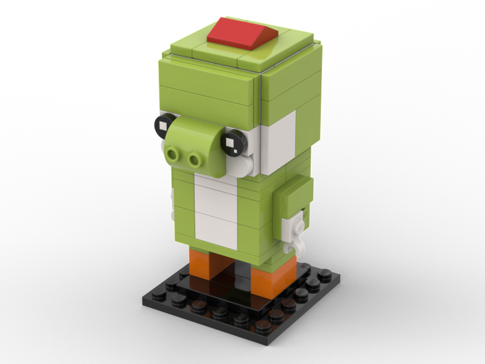 LEGO MOC Yoshi Brickheadz by OnOffL | Rebrickable - Build with LEGO