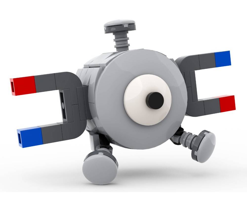 LEGO MOC Magnemite by Train_of_Thought_Creations | Rebrickable - Build ...