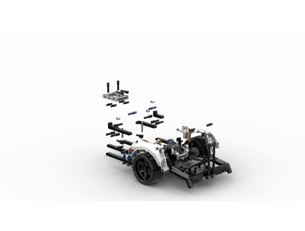 LEGO MOC 42096 B-model GOLFCAR by Roelofs Creations | Rebrickable ...