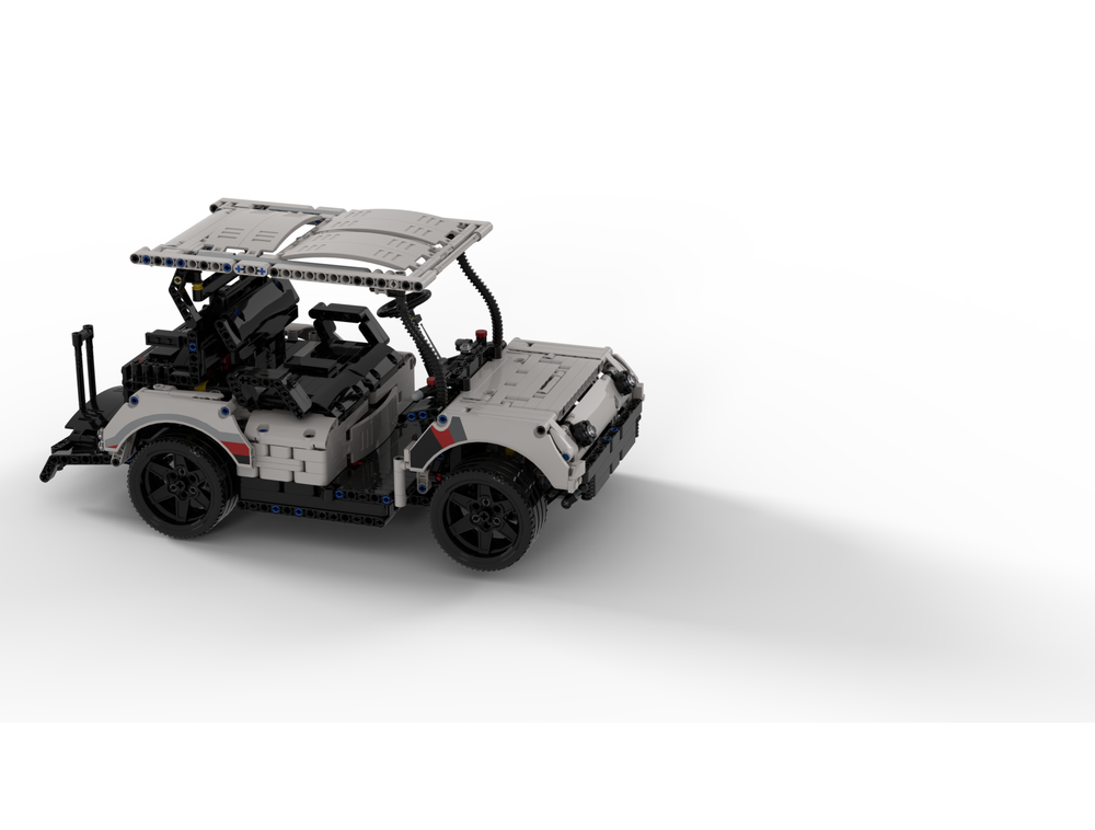 LEGO MOC 42096 B-model GOLFCAR by Roelofs Creations | Rebrickable ...