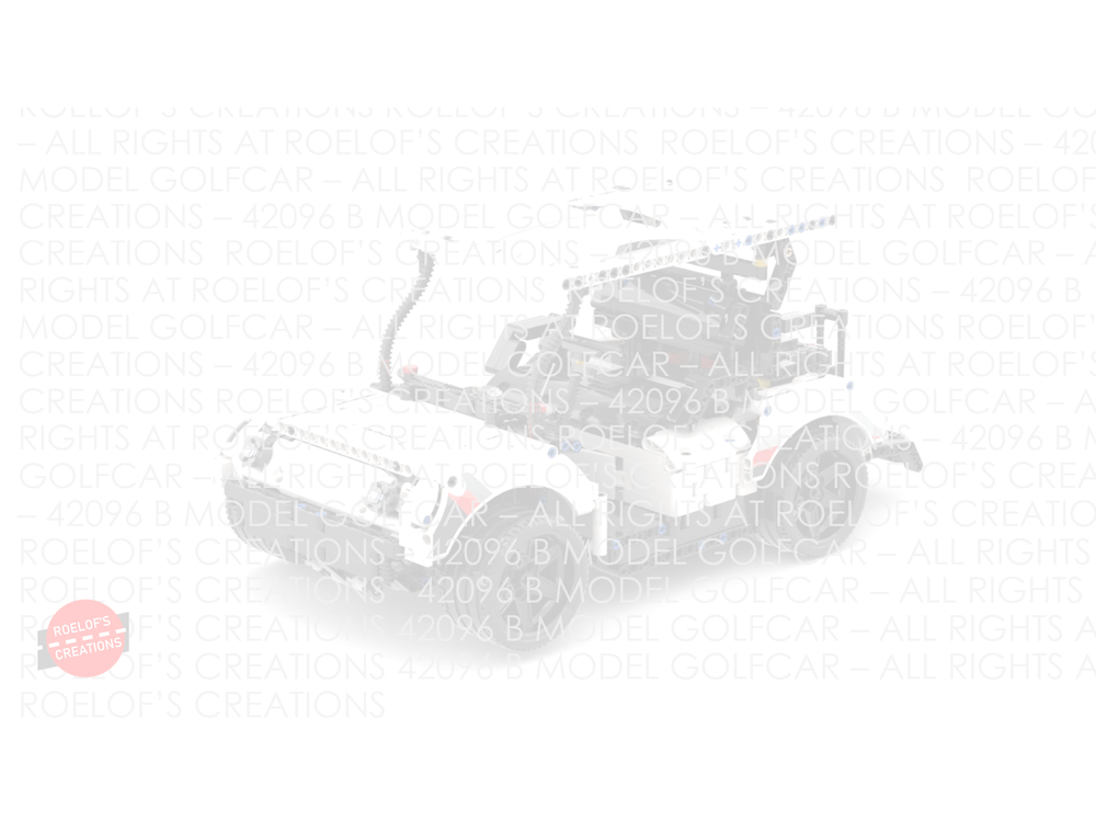 LEGO MOC 42096 B-model GOLFCAR by Roelofs Creations | Rebrickable ...