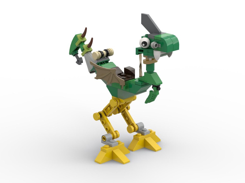 LEGO MOC Dragoturkey from Dofus by javiperillas | Rebrickable - Build ...