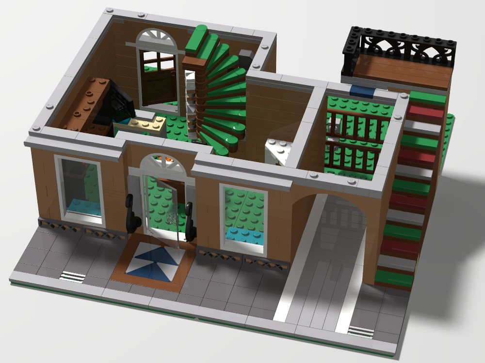 LEGO MOC Costume shop (10270 alternative) by schnabbo | Rebrickable ...