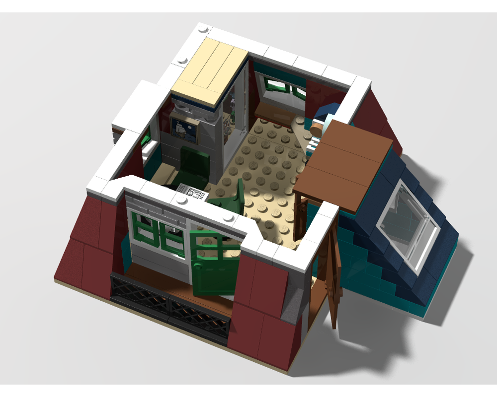 LEGO MOC Costume shop (10270 alternative) by schnabbo | Rebrickable ...