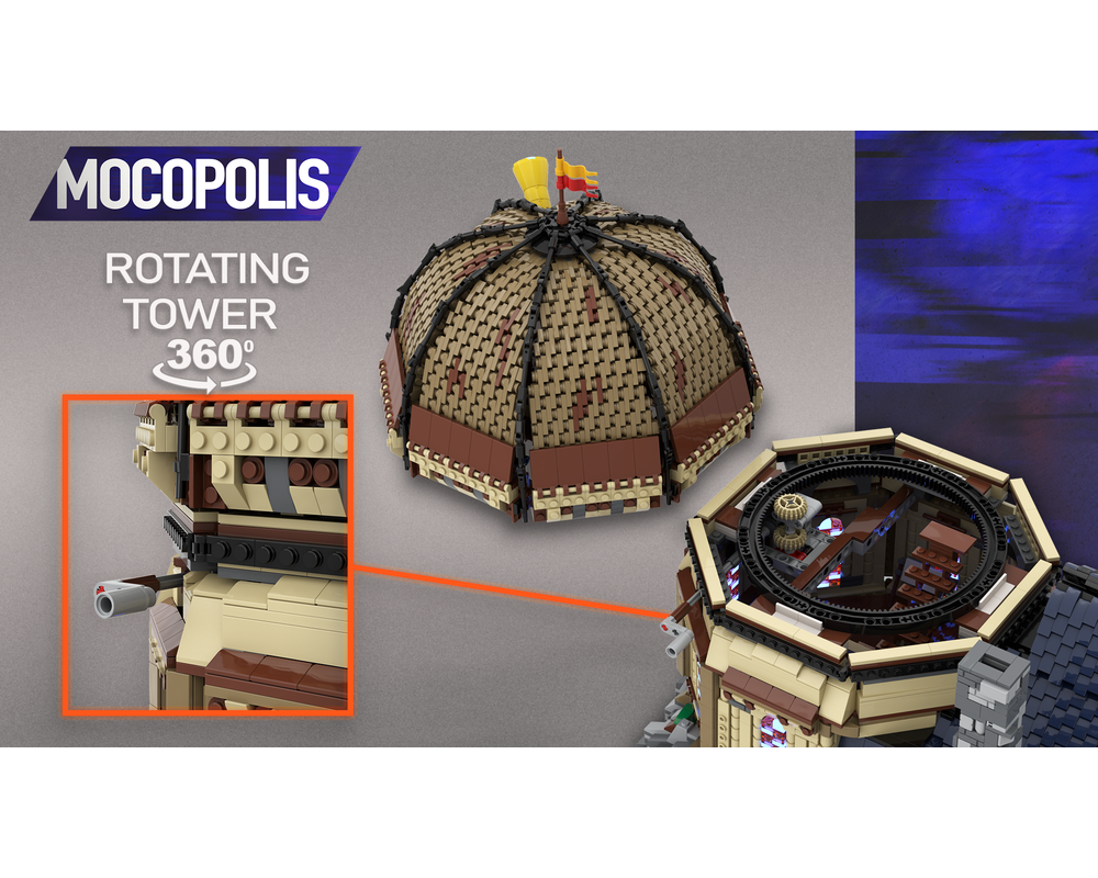 LEGO MOC Modular Medieval Observatory by MOCOPOLIS | Rebrickable ...