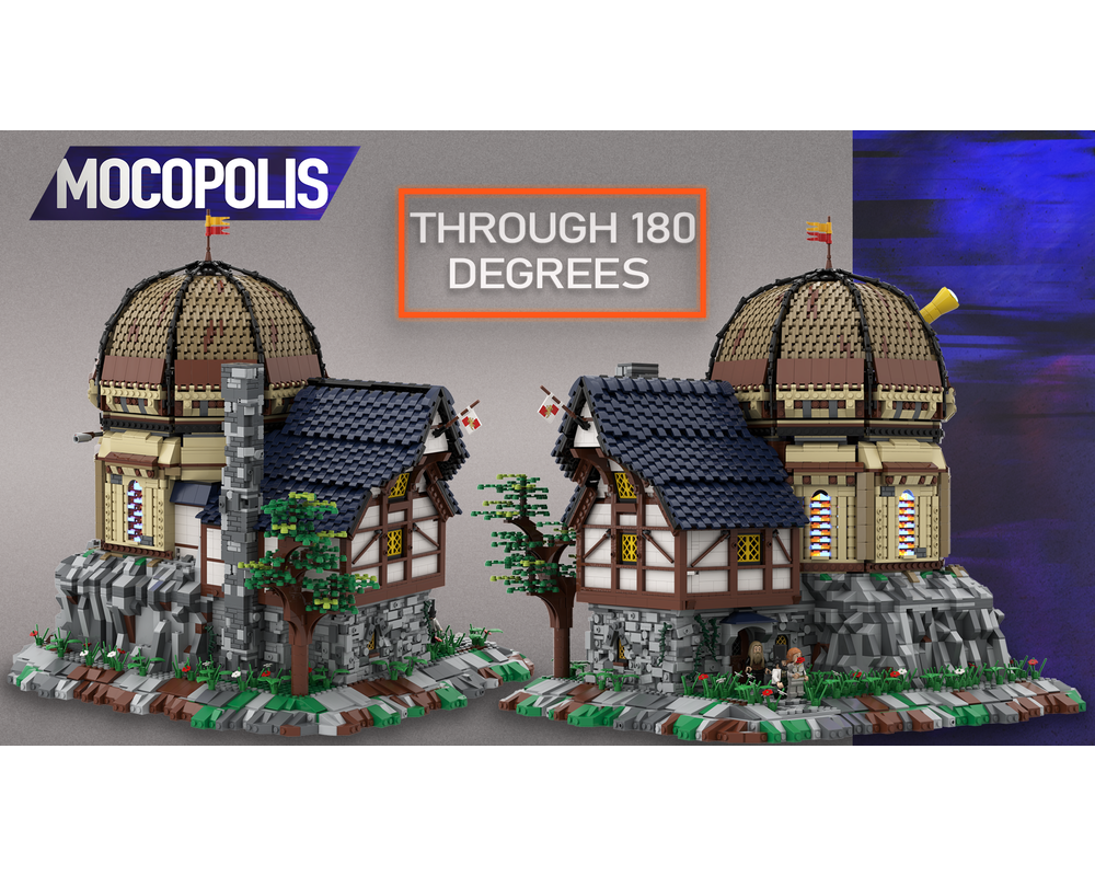 LEGO MOC Modular Medieval Observatory by MOCOPOLIS | Rebrickable ...