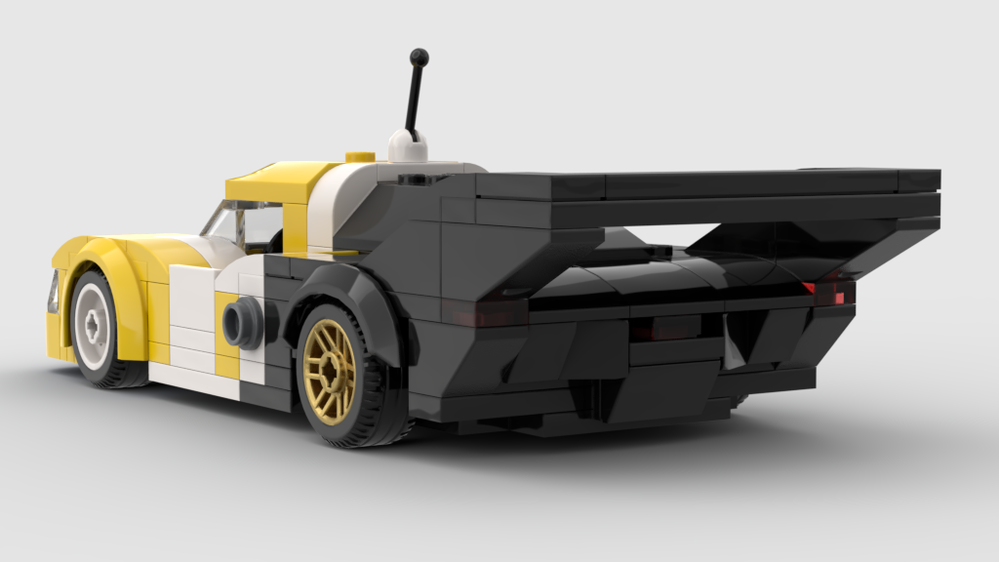 Lego Moc Porsche 956 Group C By Bryccars Rebrickable Build With Lego
