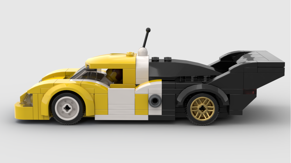 LEGO MOC Porsche 956 - Group C by BrycCars | Rebrickable - Build with LEGO