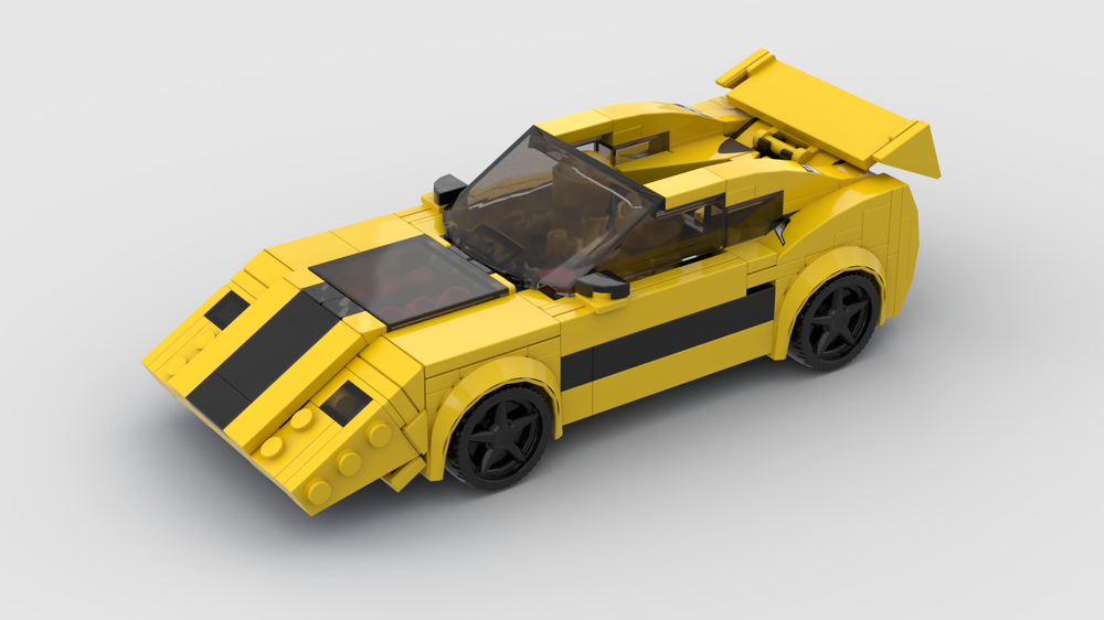 LEGO MOC 76901 Road Runner Cabrio V6 by Schwimpy | Rebrickable - Build ...