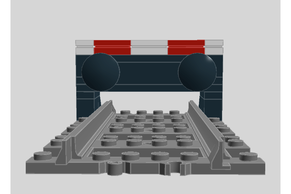LEGO MOC Rail buffer by macfreek | Rebrickable - Build with LEGO