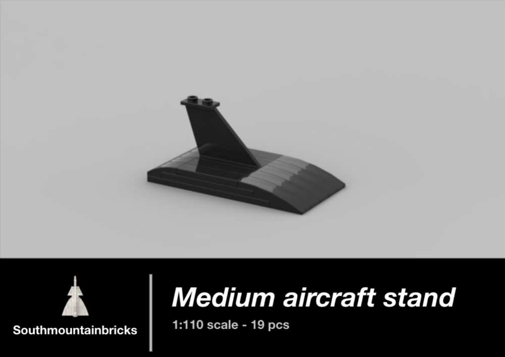 LEGO MOC-103668 Medium aircraft stand [1:110 scale] by ...