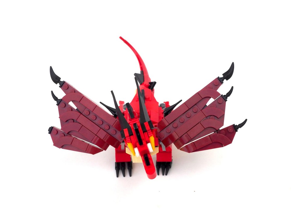 Lego Moc Little Lego Smaug By Genevad Rebrickable Build With Lego