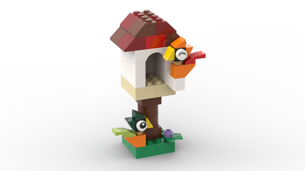 LEGO MOC 11015 Birdhouse by Lenarex | Rebrickable - Build with LEGO