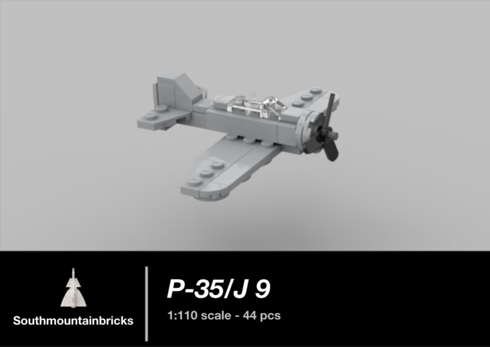 LEGO MOC P-35/J 9 [1:110 scale] by Southmountainbricks | Rebrickable ...