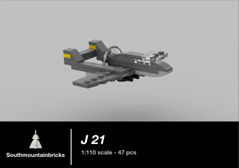LEGO MOC J 21 [1:110 scale] by Southmountainbricks | Rebrickable ...