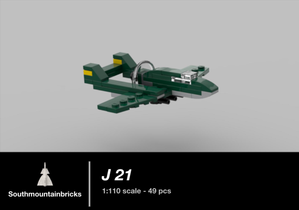 LEGO MOC J 21 [1:110 scale] by Southmountainbricks | Rebrickable ...